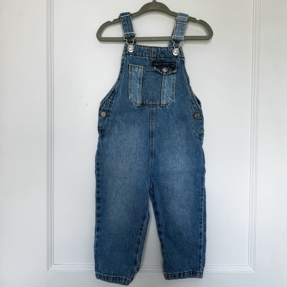 Zara | Bottoms | Zara Colorblock Denim Overalls | Poshmark